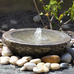 Babbling Bowl Water Feature in Black Limestone – Regal Gardens